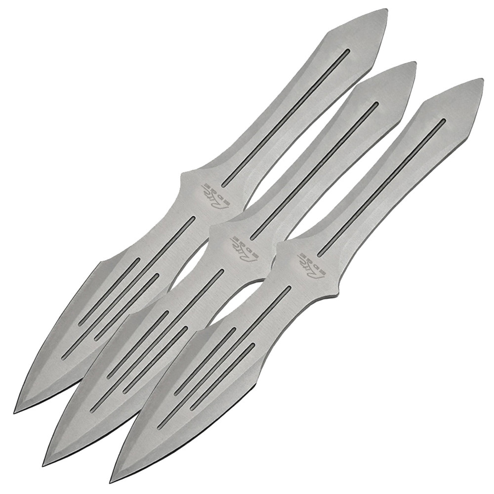 Pro Quality 10" 3pc THROWING Knives KNIFE SET - Rite Edge - Designed ...