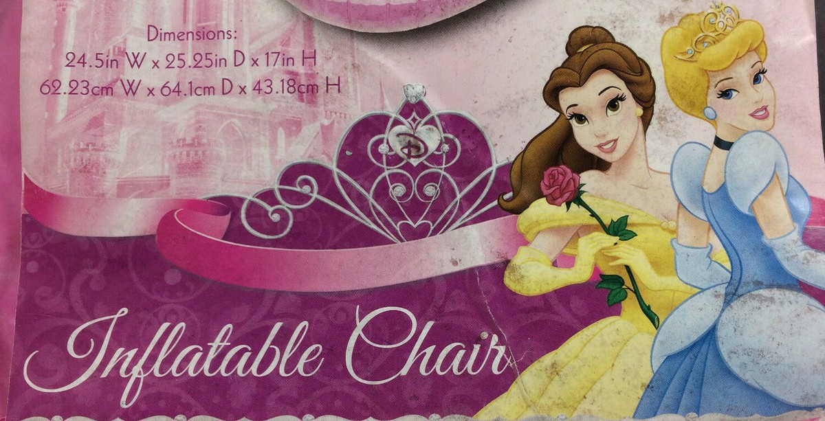 Inflatable Princess Chair Disney Princess Inflatable Moon Chair