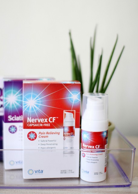 Nervex CF Neuropathy Pain Relief Nerve Cream 30 Doses New/ Ship for ...