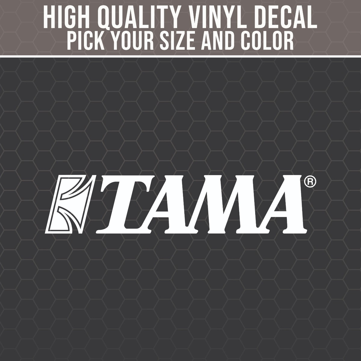 Tama Logo Decal