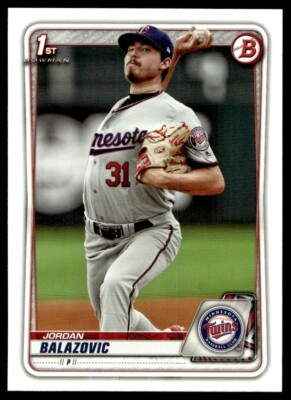 2020 Bowman Prospects Jordan Balazovic G8 Minnesota Twins #BP-123 | eBay