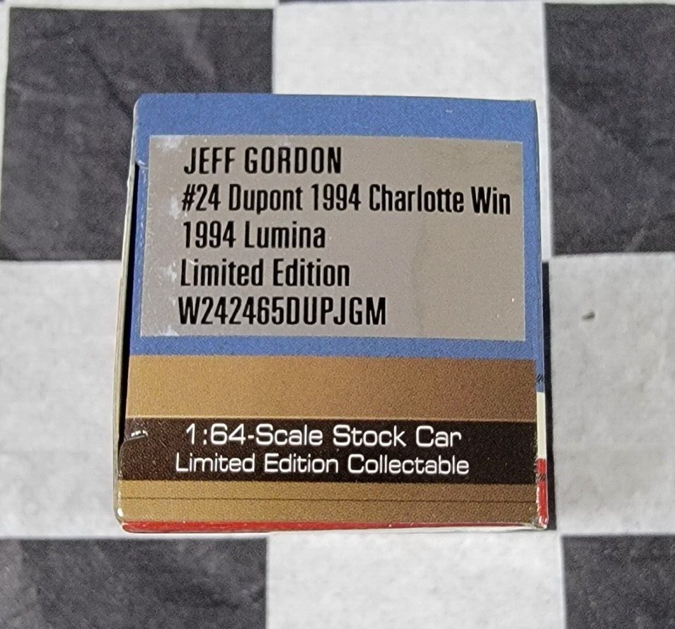 Jeff Gordon #24 DuPont Vittoria Di Charlotte 1994 Lumina 1:64 ...