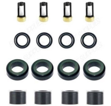 FUEL INJECTOR REPAIR KIT O-RINGS FILTERS GROMMETS MATRIX VIBE COROLLA ...