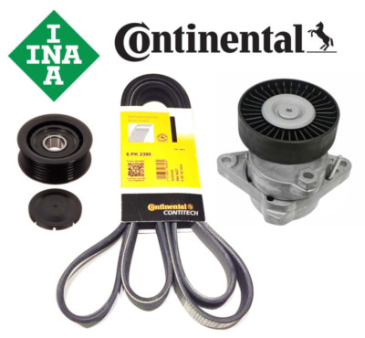 Belt Tensioner+pulley+Belt for Mercedes W203 W211 W220 ML 1122000970 ...