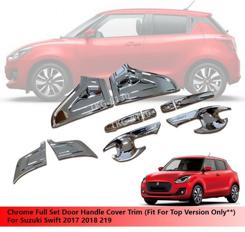 Door Handle Bowl + Door Catch Handle Cover Trim Fit Suzuki Swift 2017 ...