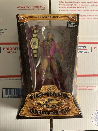 Mattel WWE Defining Moments Razor Ramon Figure 887961099737| eBay