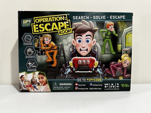 2017 Spy Code Operation Escape Room Game Ages: 6+ | eBay