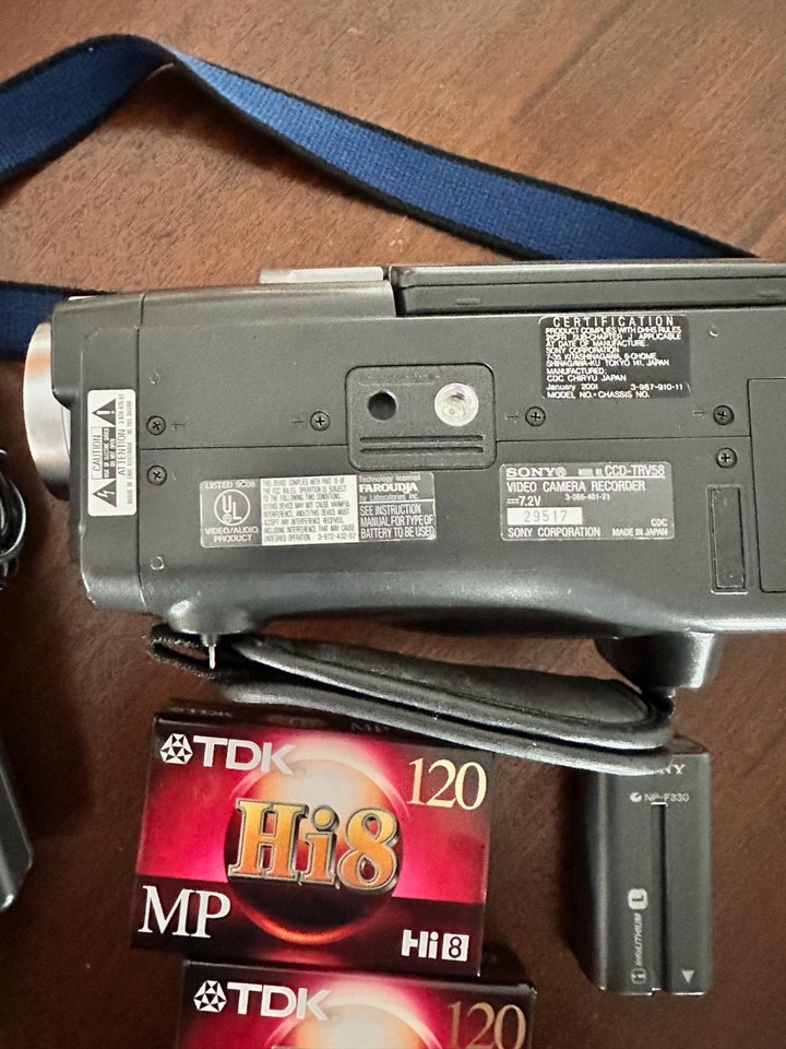 Sony Handycam CCD-TRV58 Hi8 Camcorder – Great Condition, Fully Tested ...