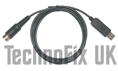 USB Cat & programming cable Yaesu FT-736R FT-747 FT-767 FT-980 FT-1000 ...