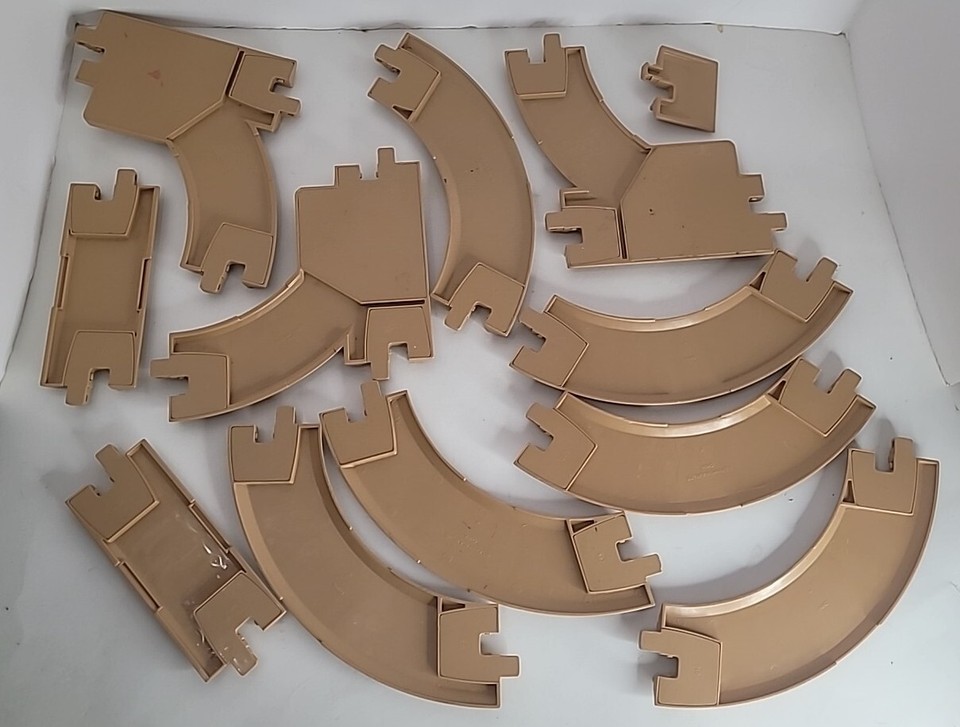 Fisher Price Geo Trax Geotrax Train Track Mixed 12 Piece Lot | eBay