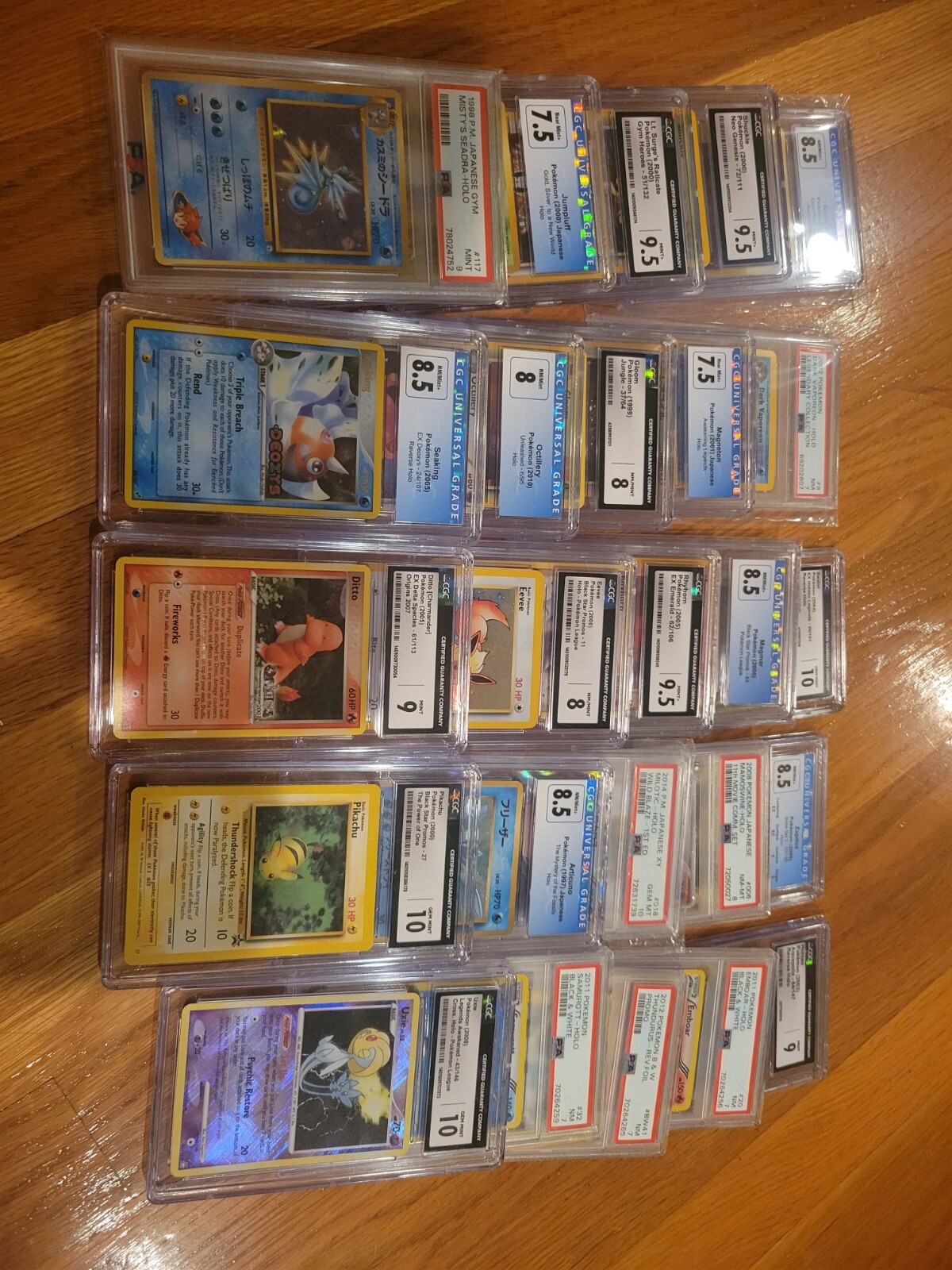 Pokemon - PSA/CGC Vintage Card Collection Graded Pokemon lot!! Read ...