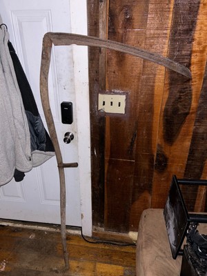 Vintage Original Authentic Antique Scythe Farm Tool Sickle Grim Reaper ...