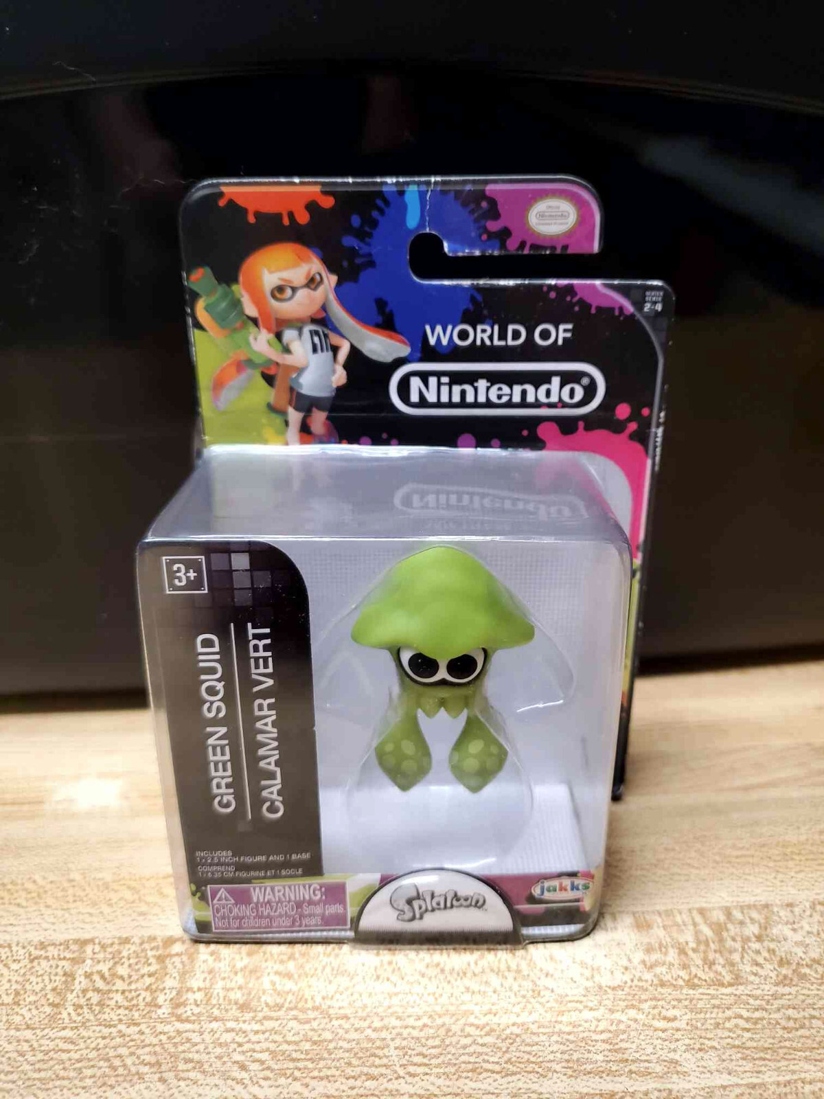 Jakks SPLATOON World Of Nintendo Green Squid 2.5" Action Figure Sealed ...