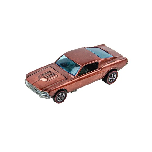 1967 Hot Wheels Redline Custom Mustang Copper Diecast Car HK Built | eBay