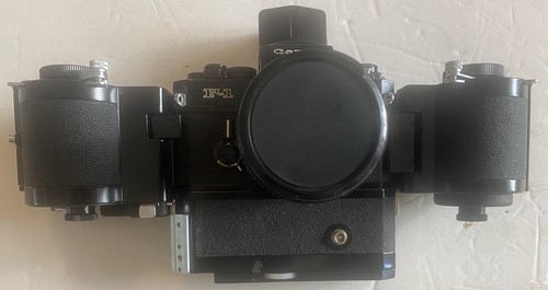Canon F1 Camera with motor, 250 film chamber & 6 magazines + Speed ...
