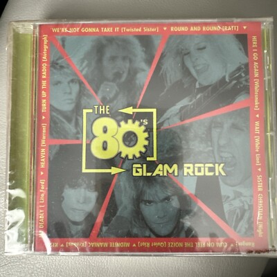 80'S GLAM ROCK - 1997 CD of Various Artists BRAND NEW - SEALED!! RARE ...