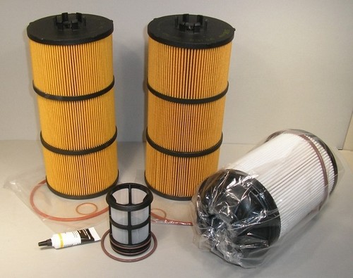 DD13 DD15 DD16 Oil filter Fuel filter P550954 Donaldson P551005 Baldwin ...