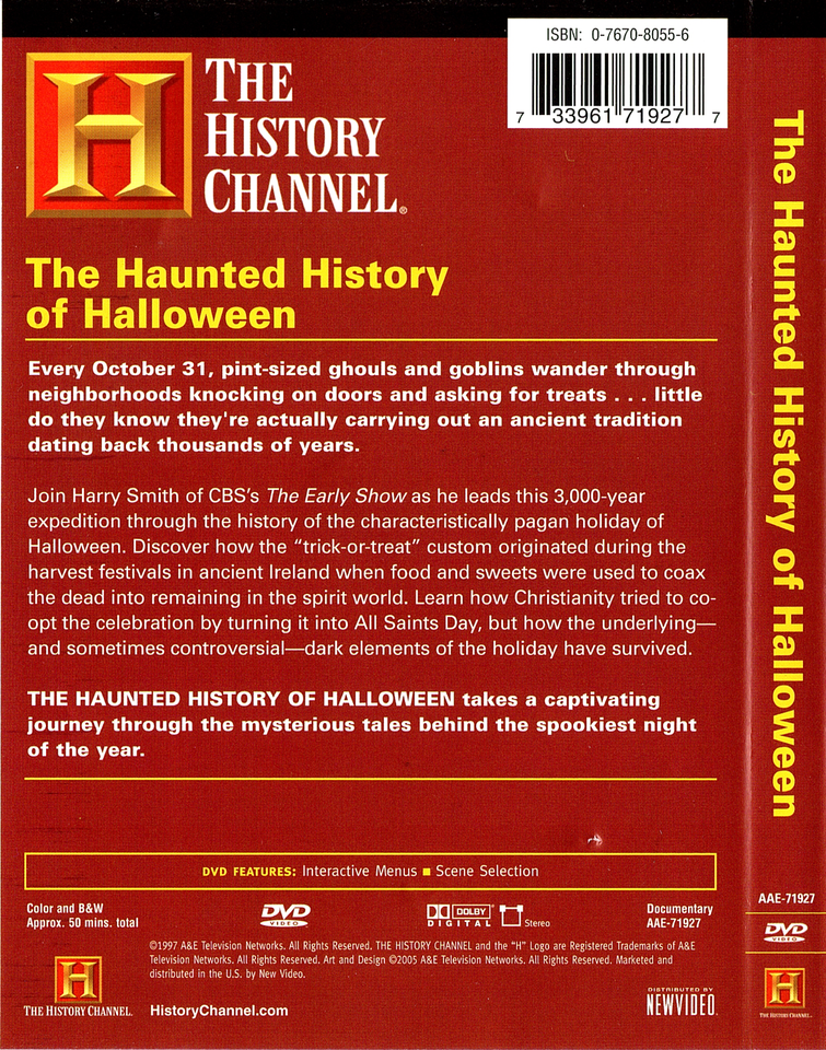 History Channel movies on DVD; 3rd 1 FREE! AETV Network shows ...