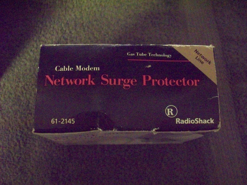 NIB Radio Shack 61-2145 Network - Cable Modem Surge Protector | eBay