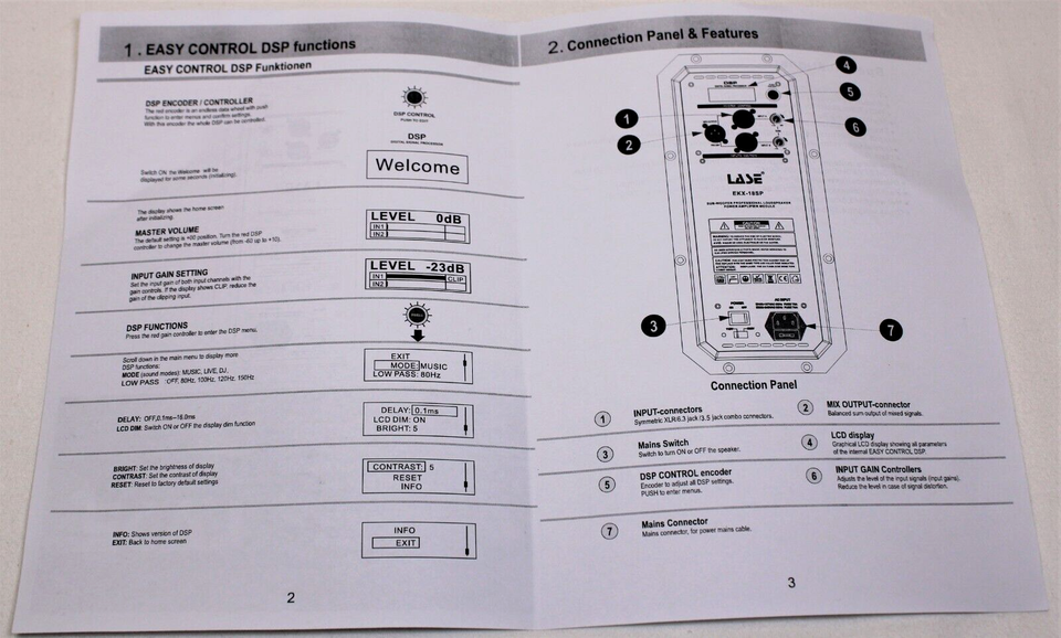 LASE Replacement Amplifier Module EKX-18SP for Electro Voice EV EKX ...