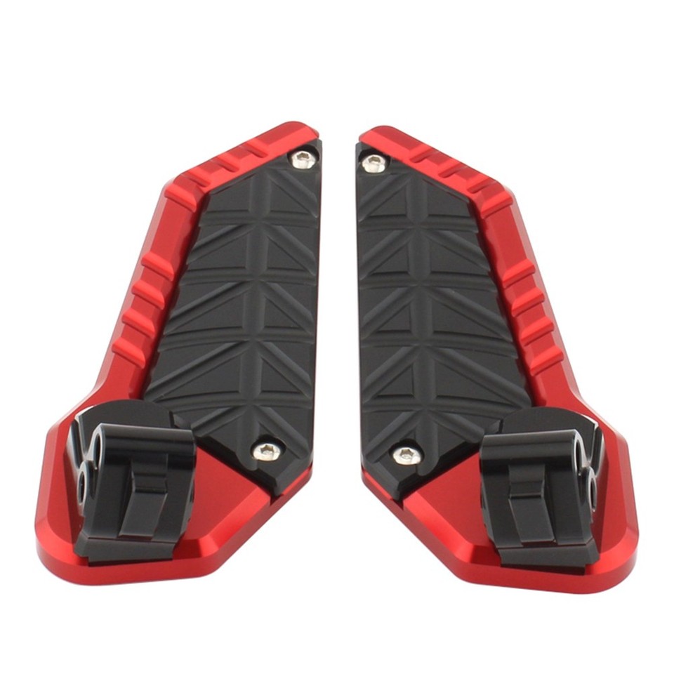 2pcs Red Rear Foot Pedal FootRest Passenger Footpeg For Honda ADV 160 ...
