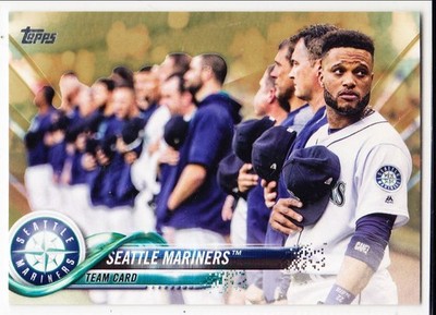 2018 Topps Series 1 Seattle Mariners Team Card Gold /2018 Seattle ...