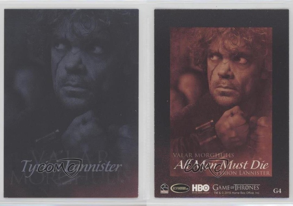2015 Rittenhouse Game of Thrones Season 4 Valar Morghulis Tyrion Lannister d8k | eBay