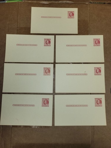 US 2 Cent & 3 Cent postage postal cards vintage lot of 67 Ephemera (I ...
