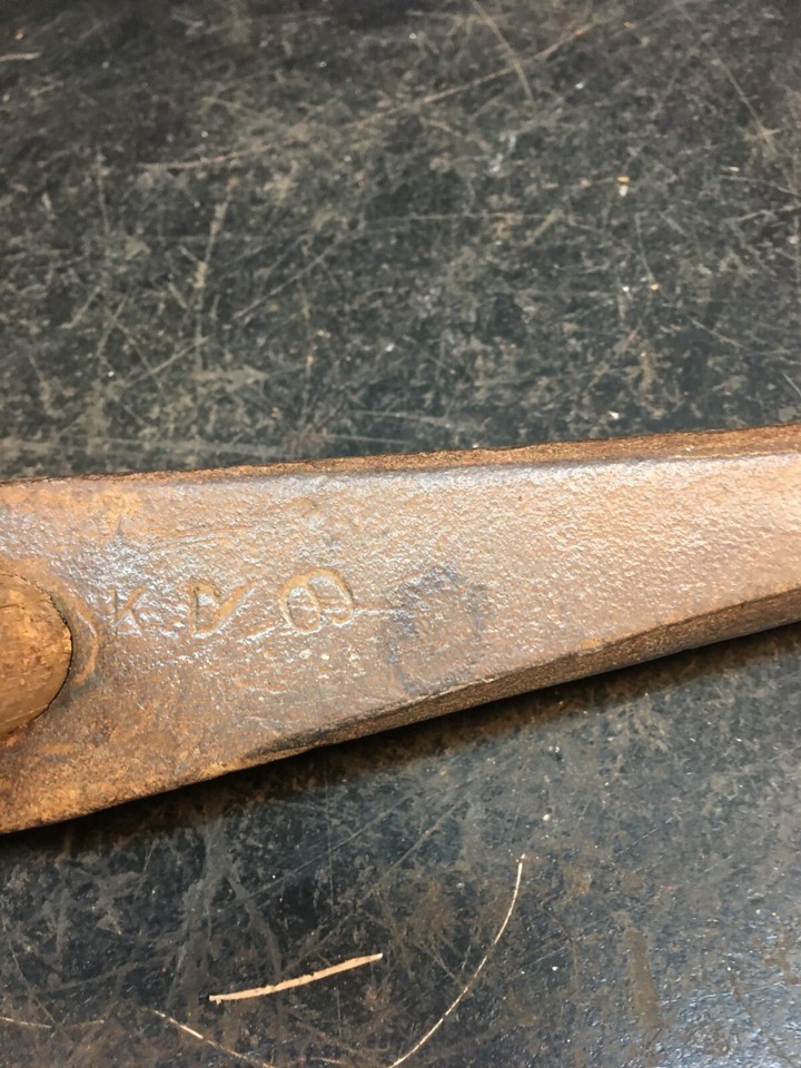 Antique Rail Road Spike Hammer with 32in Wood Handle NY.NH Stamped | eBay