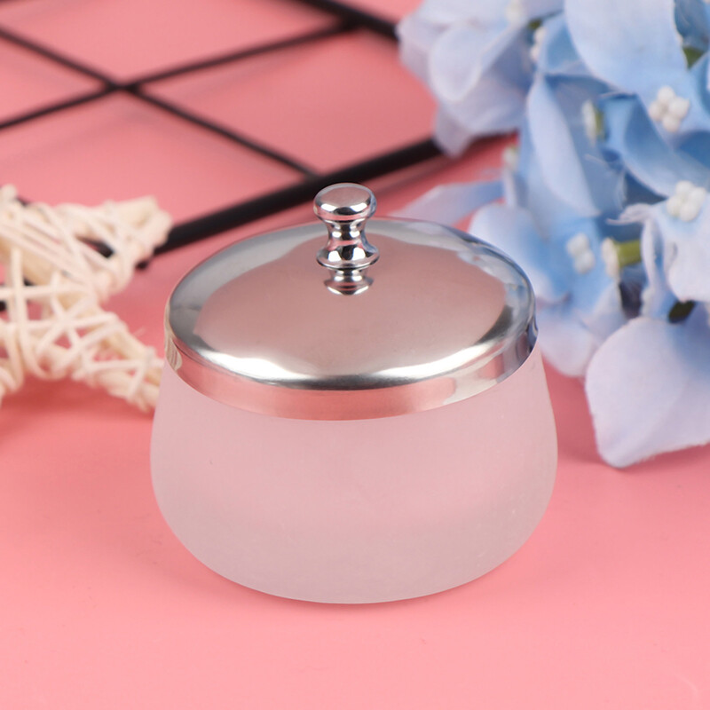 Matte Crystal Glass Nail Acrylic Dappen Dish Cup Liquid Container ...