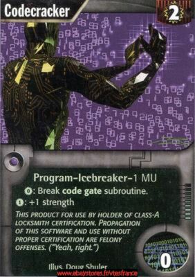 NetRunner CCG - Codecracker / Limited Edition | eBay