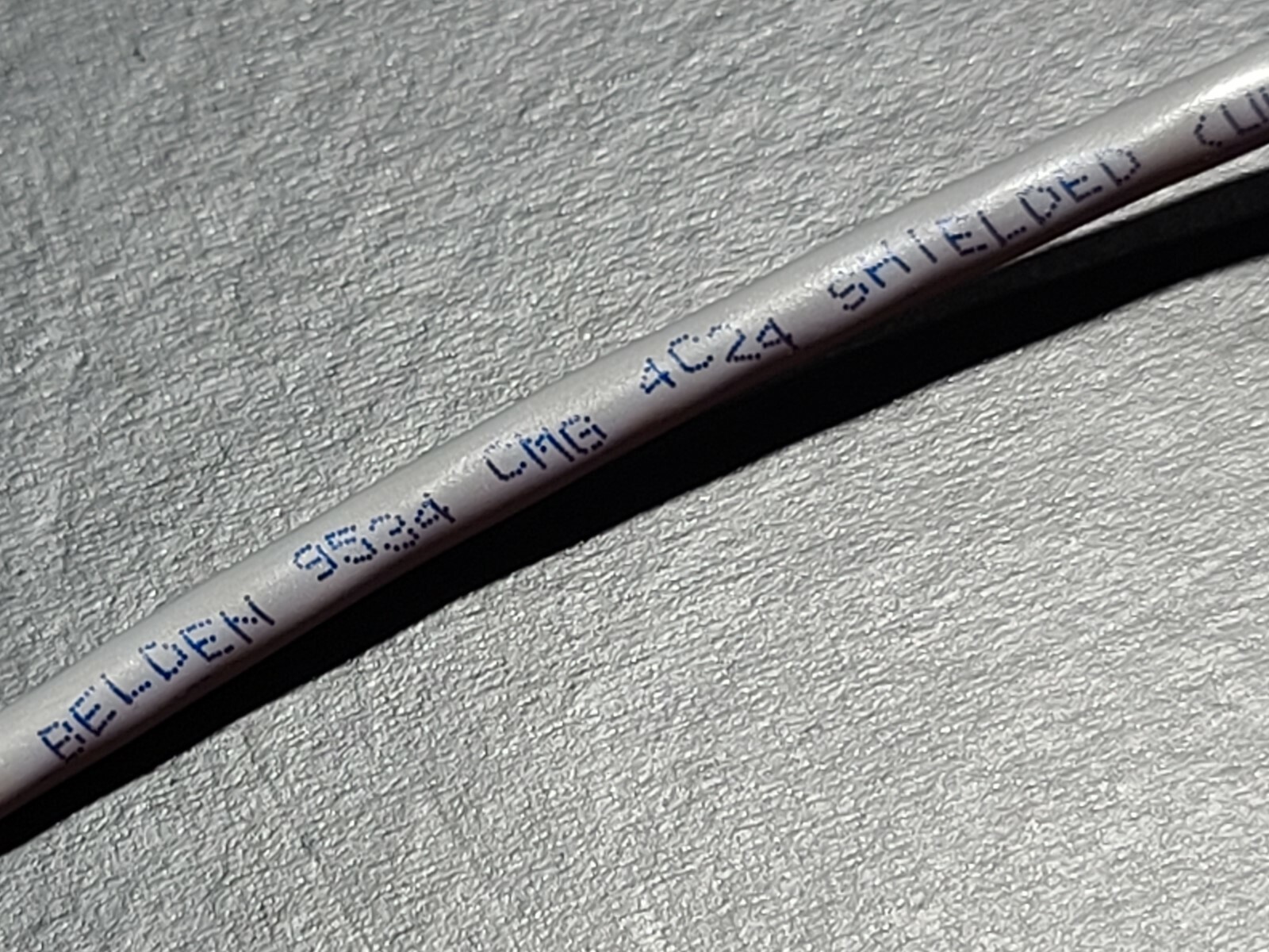 Belden 9534 24/4C Shielded EIA RS-232 Computer/Instrumentation Cable ...