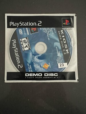 Playstation 2 Kiosk 2.8 DEMO DISC Original New Sealed NOT FOR RESALE ...