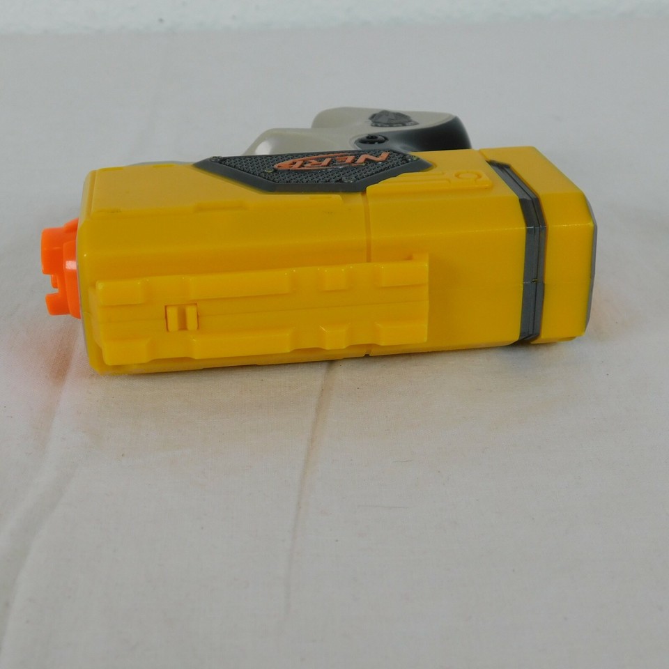NERF N-Strike 2007 YELLOW Single Shot Soft Foam Dart Toy Gun Pistol ...