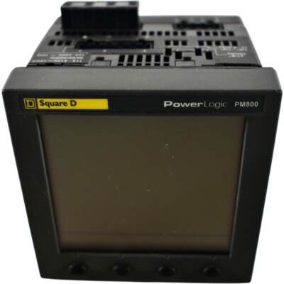 Square D PM850 PowerLogic PM800 Panel Mount Meter with Integrated ...