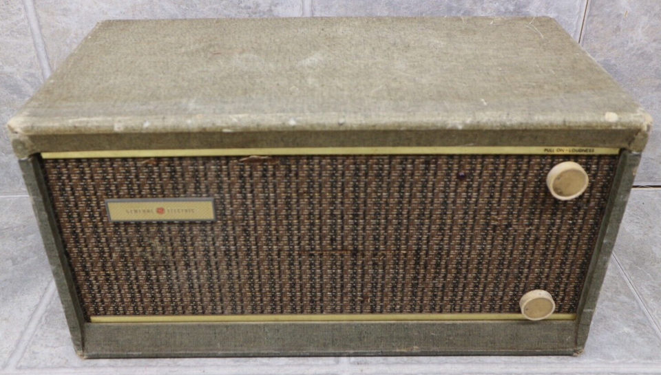 General Electric Model AS4A AC Operated 3 Tube Audio Amplifier WORKING ...