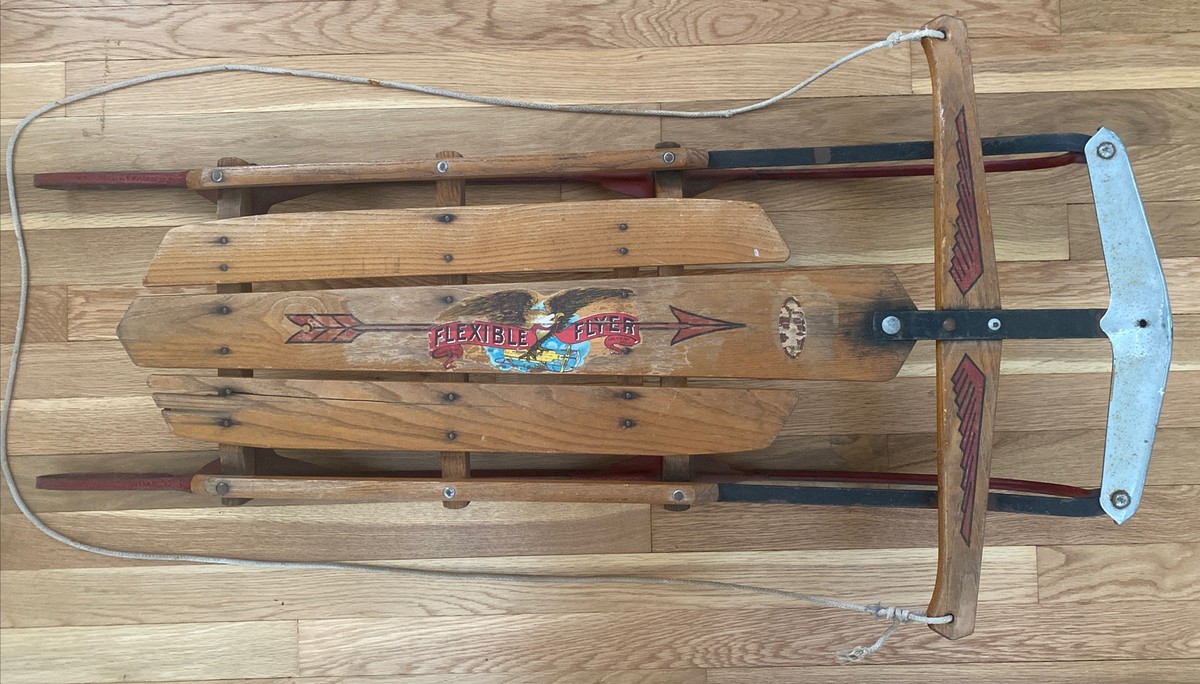 Vintage Flexible Flyer Sled 1966 VINTAGE SNOWMOBILE BROCHURES ON