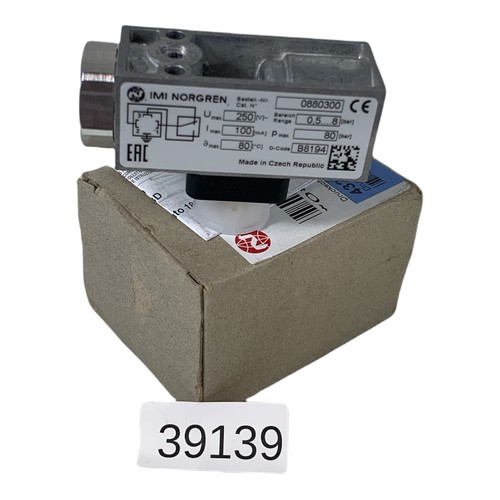NORGREN 0880300 Druckschalter Schalter 43213 0,5-8bar | eBay