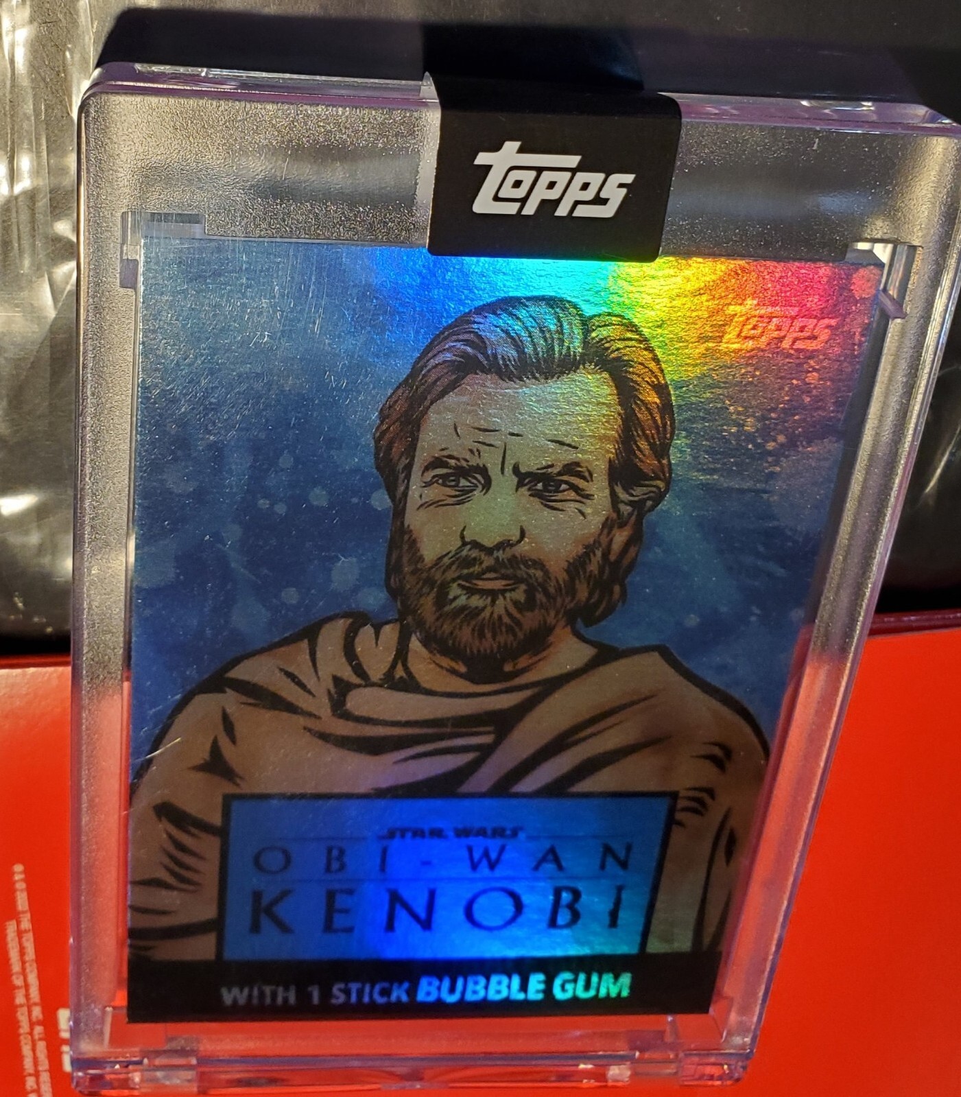 Foil Obi-Wan Kenobi Topps Star Wars Wrapper Art Ewan McGregor Blake ...