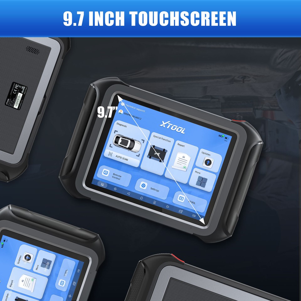 2025 XTOOL D9S PRO OBD2 Diagnostic Tool Auto Scanner Key Programmer 45 ...