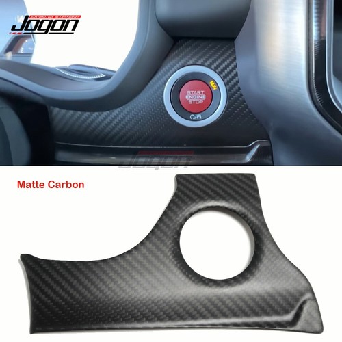 Carbon Dash Engine Start Button Panel For Dodge Ram 1500 TRX Rebel Off ...