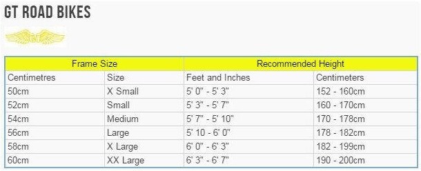 GT Series 2 Road Bike Aluminum Carbon Fork XS Blue and White Used ...