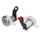 Front Left+Right Door lock + 2 Keys Fit for Renault Master 7701470944 ...