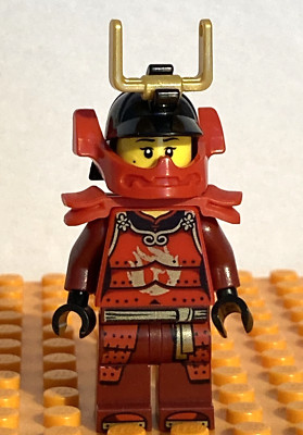Lego Minifigure Ninjago njo614 Samurai X Nya - Legacy Red shoulder pads ...