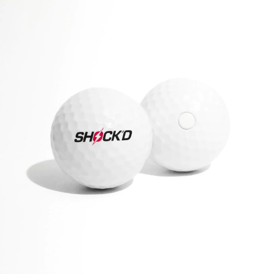 SHOCK'D Golf Balls - The World's Loudest Golf Ball Incognito - 3 balls ...