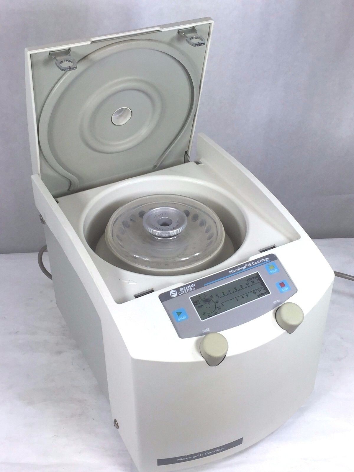 Beckman Coulter Microfuge 18 Centrifuge w/ Rotor & Lid, Warranty! | eBay