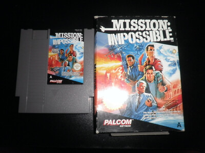 Nintendo NES - mission impossible - boxed | eBay UK