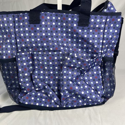 Thirty One with multicolor polkadots purple | eBay