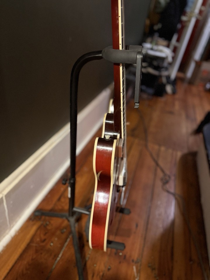 1967 Harmony Rocket Vintage Electric Guitar Red And White | eBay