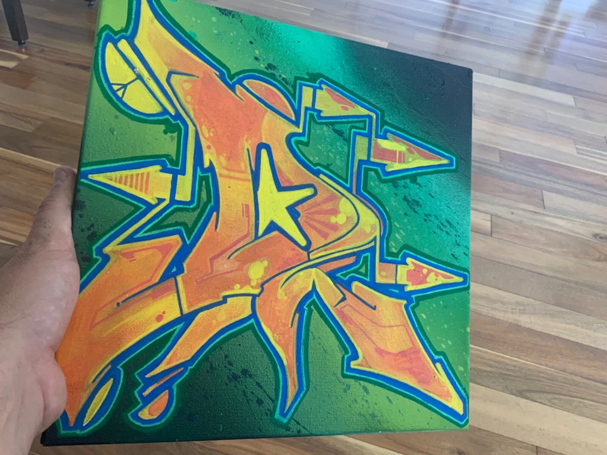 Graffiti Semi Wildstyle Alphabet